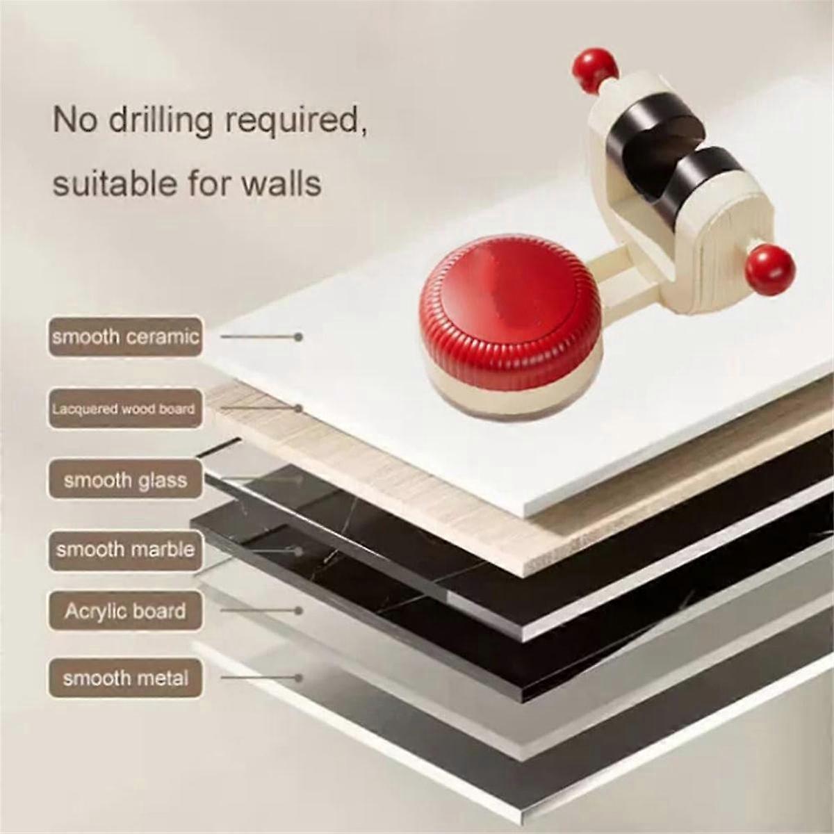 Adjustable Suction Cup Shower Holder Swivel Shower Holder Detachable ...