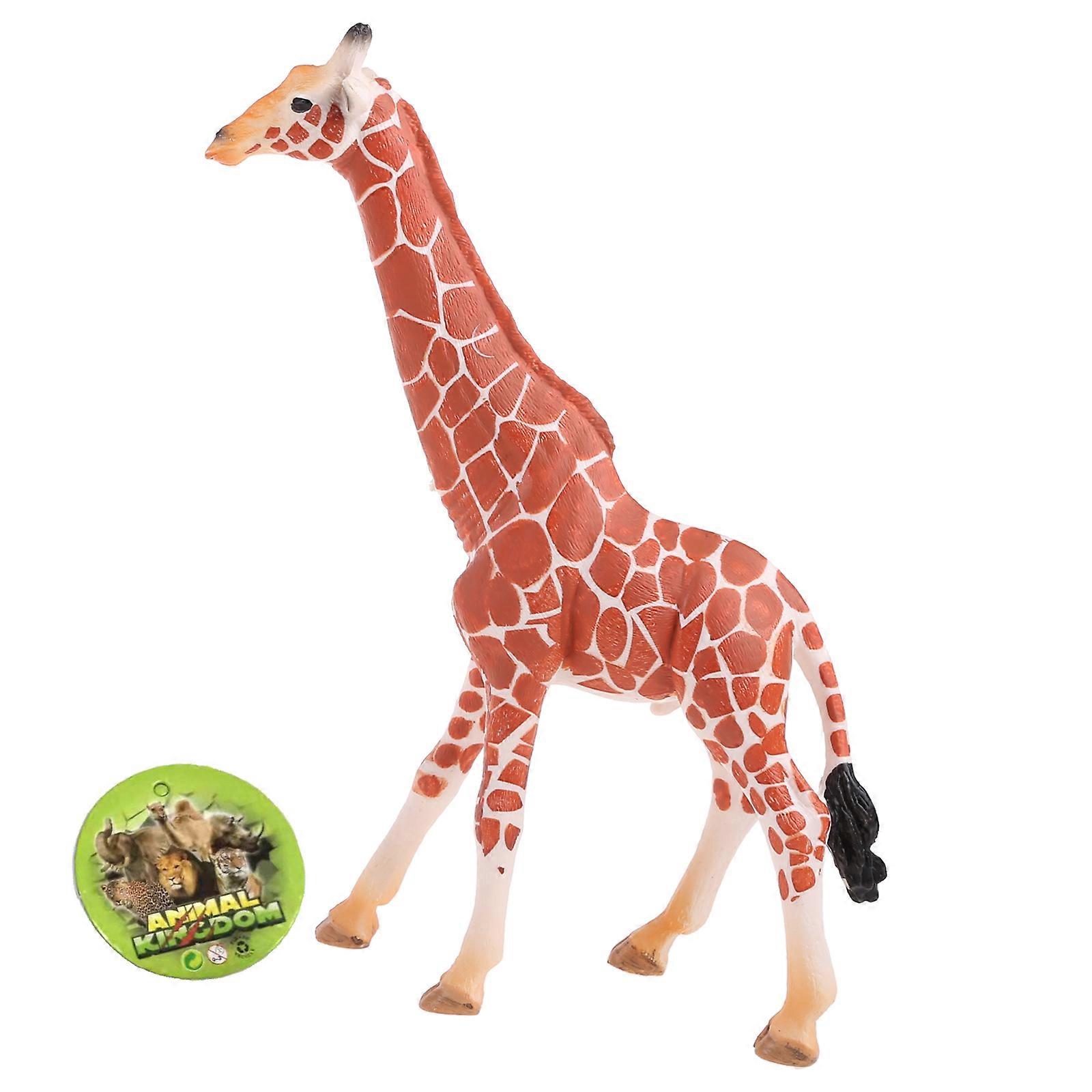 Kids Plastic Giraffe for kids Action Figures Realistic Jungle World ...