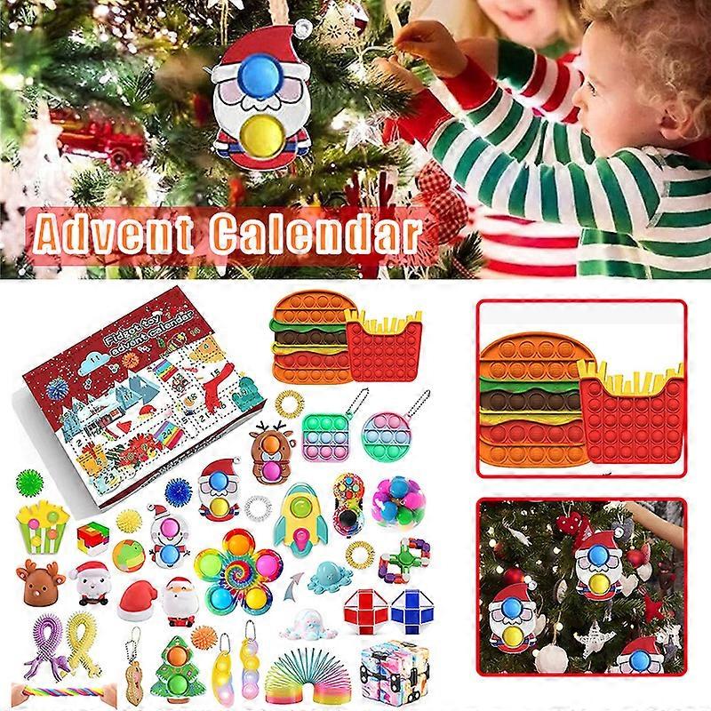 Fidget Advent Calendar Christmas Countdown Calendar 24 Days Sensory ...