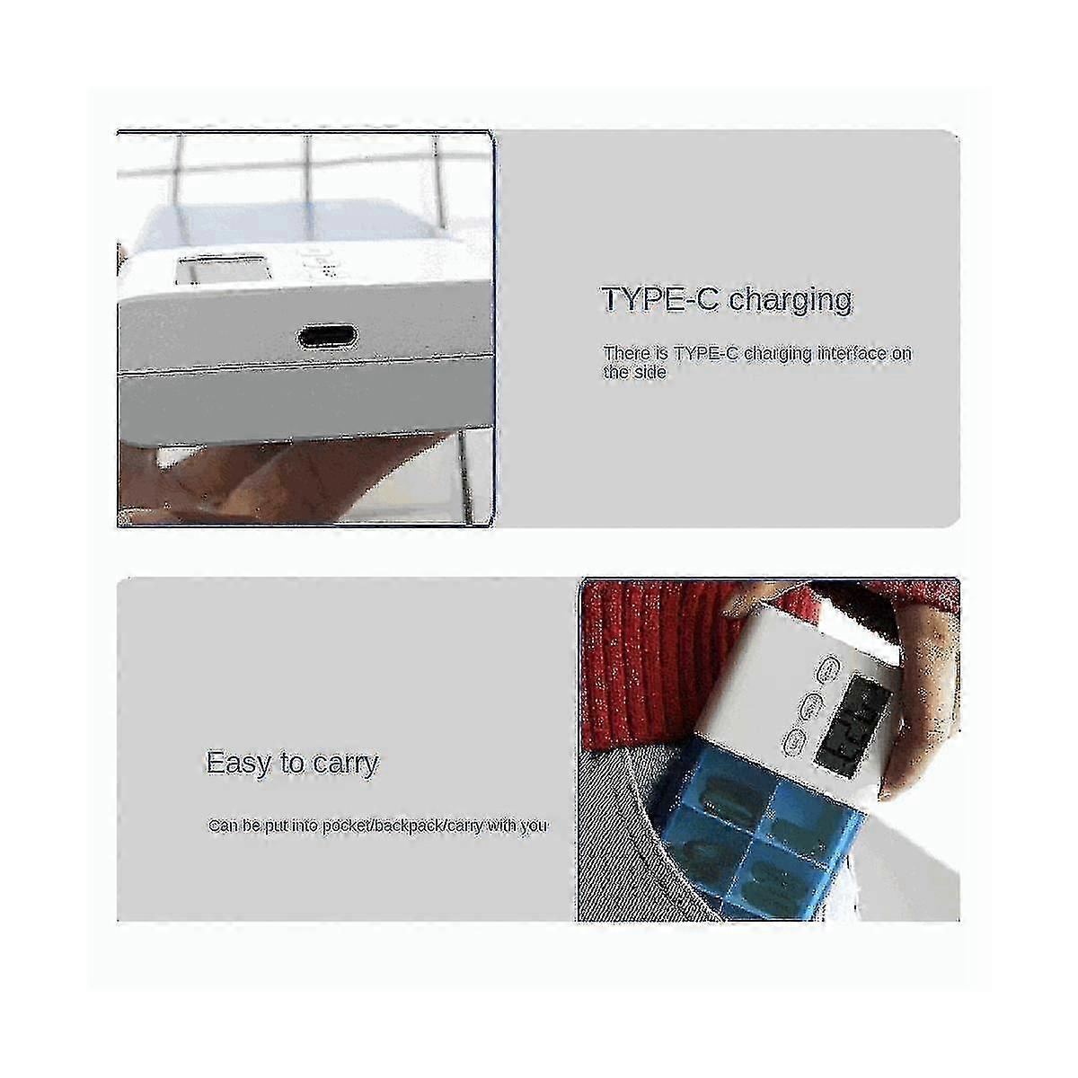 7 Grid Pill Box Medicine Storage Box Electronic Timing Reminder ...