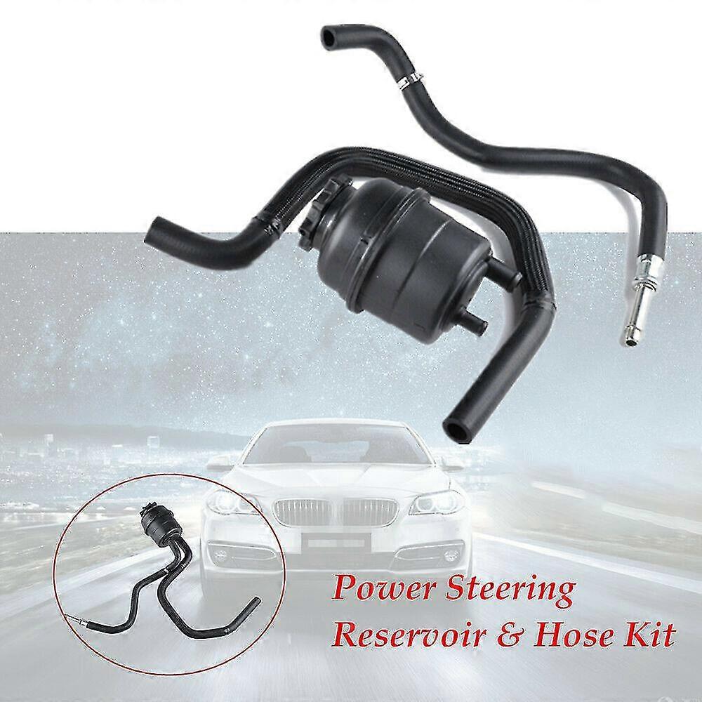 Car Power Steering Fluid Reservoir Tank and Power Steering Hose ...