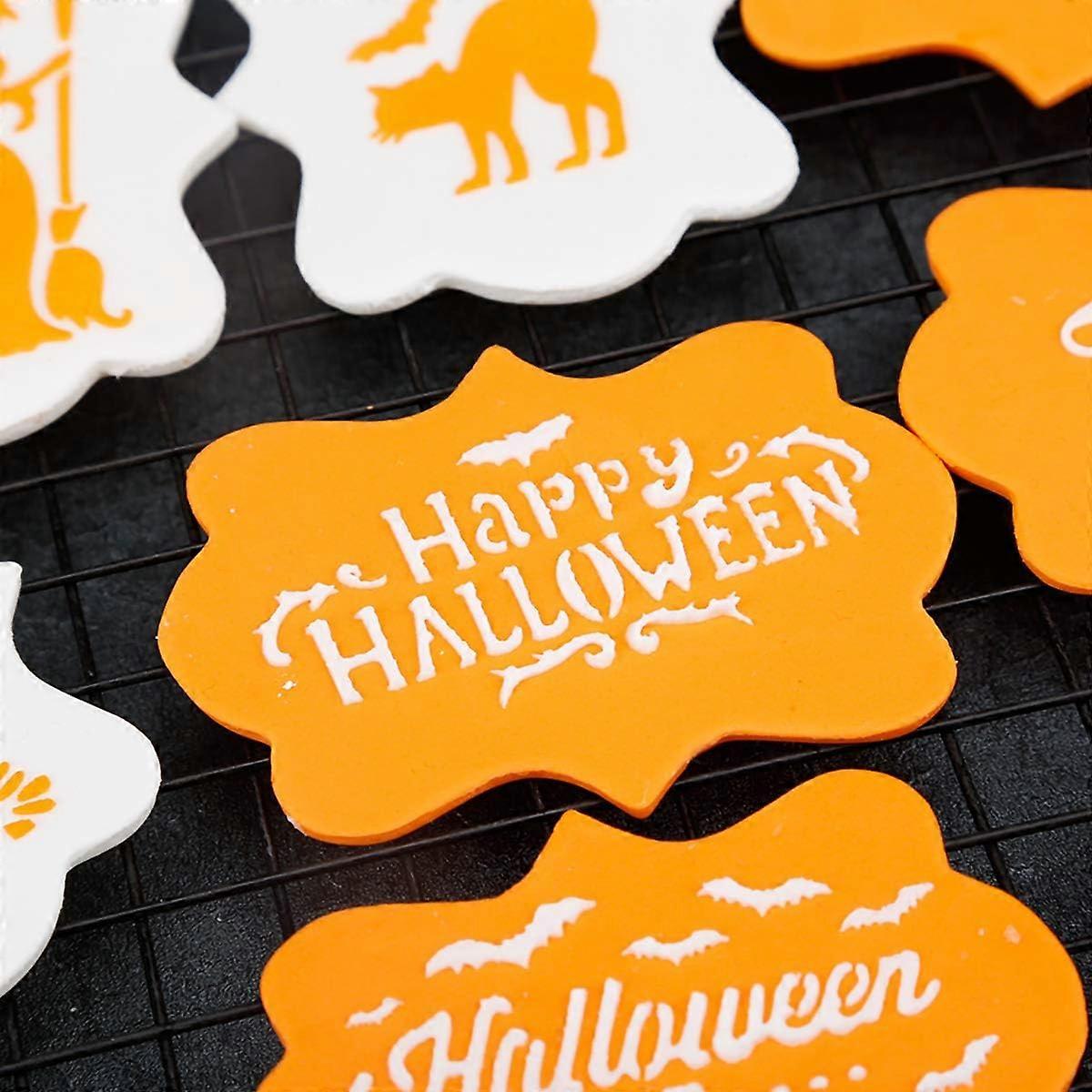 8 PCS Plaque Cookie Cutter Frame Shapes Sugar Sign Cookie Cutters Name ...