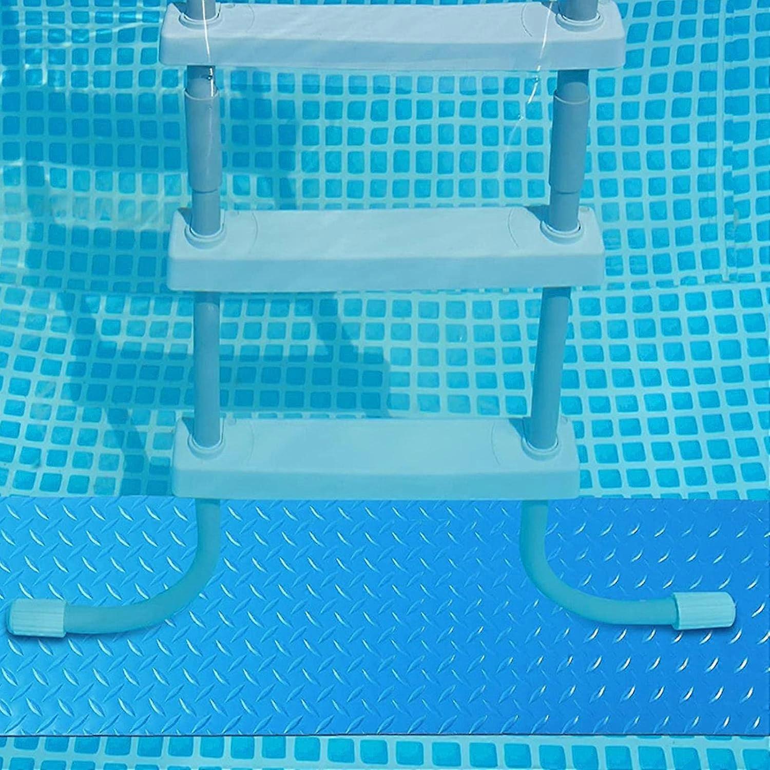 Pool Mat, Pool Ladder Mat with Non-slip Texture for Above Ground Pools ...