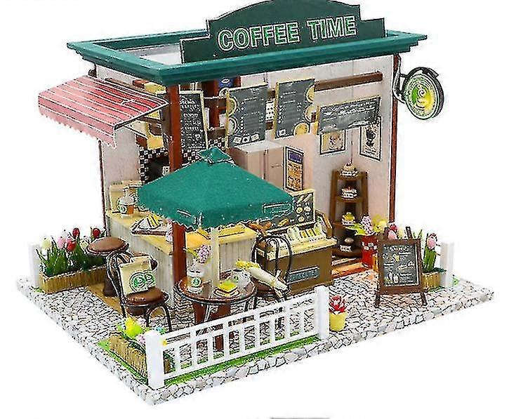 Diy Dollhouse Kit Crafts For Adults,miniature House Kit, 1:24 Scale ...