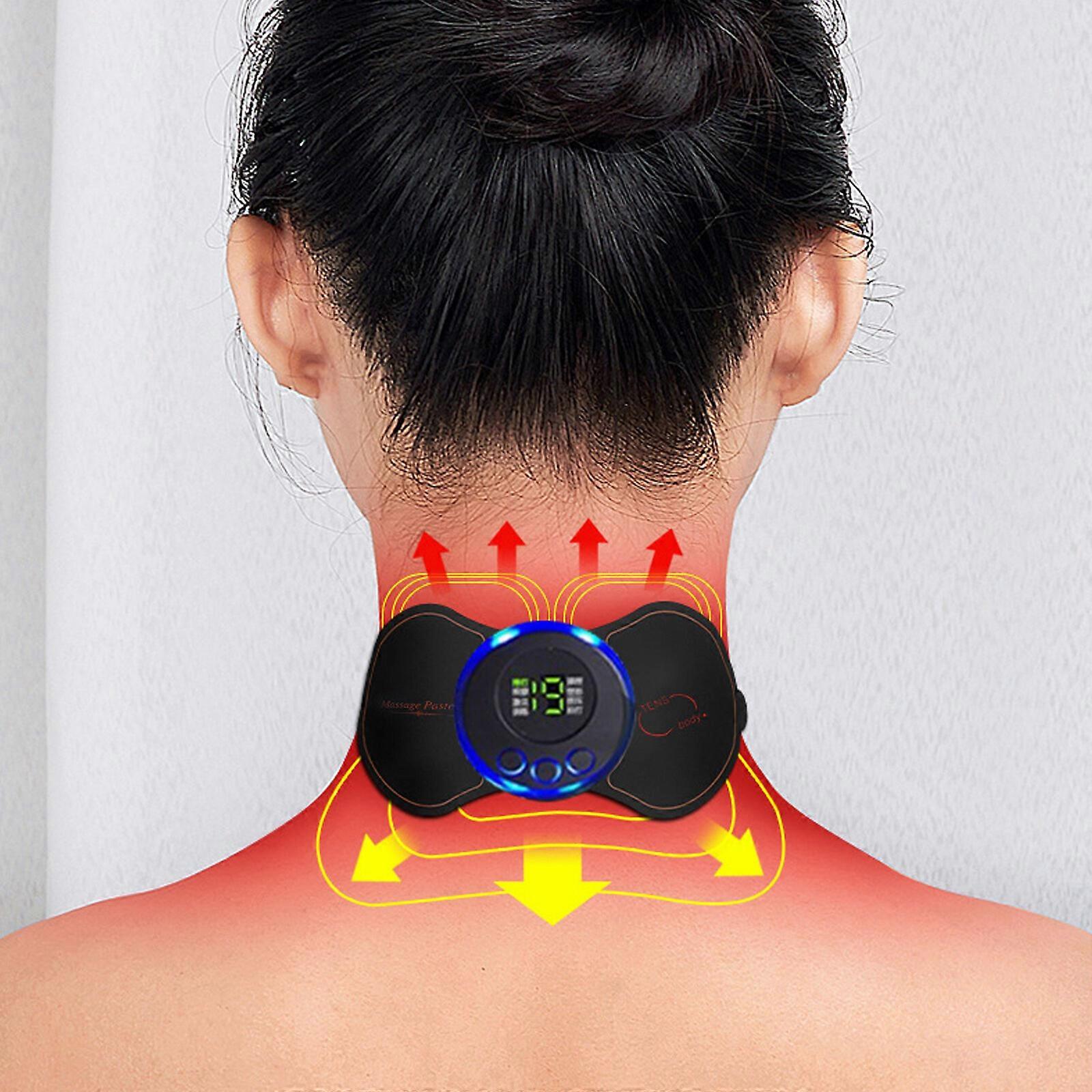 Microcurrent Mini Massage Device EMS Massager Back Full Body Muscle ...