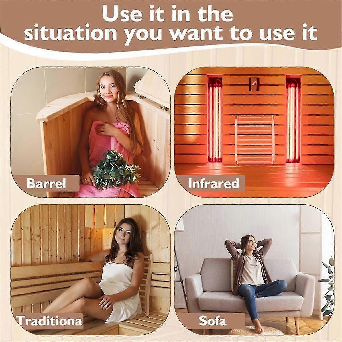 Sauna Backrest, Wooden Sauna Backrest, Ergonomic S-Shaped Backrest ...