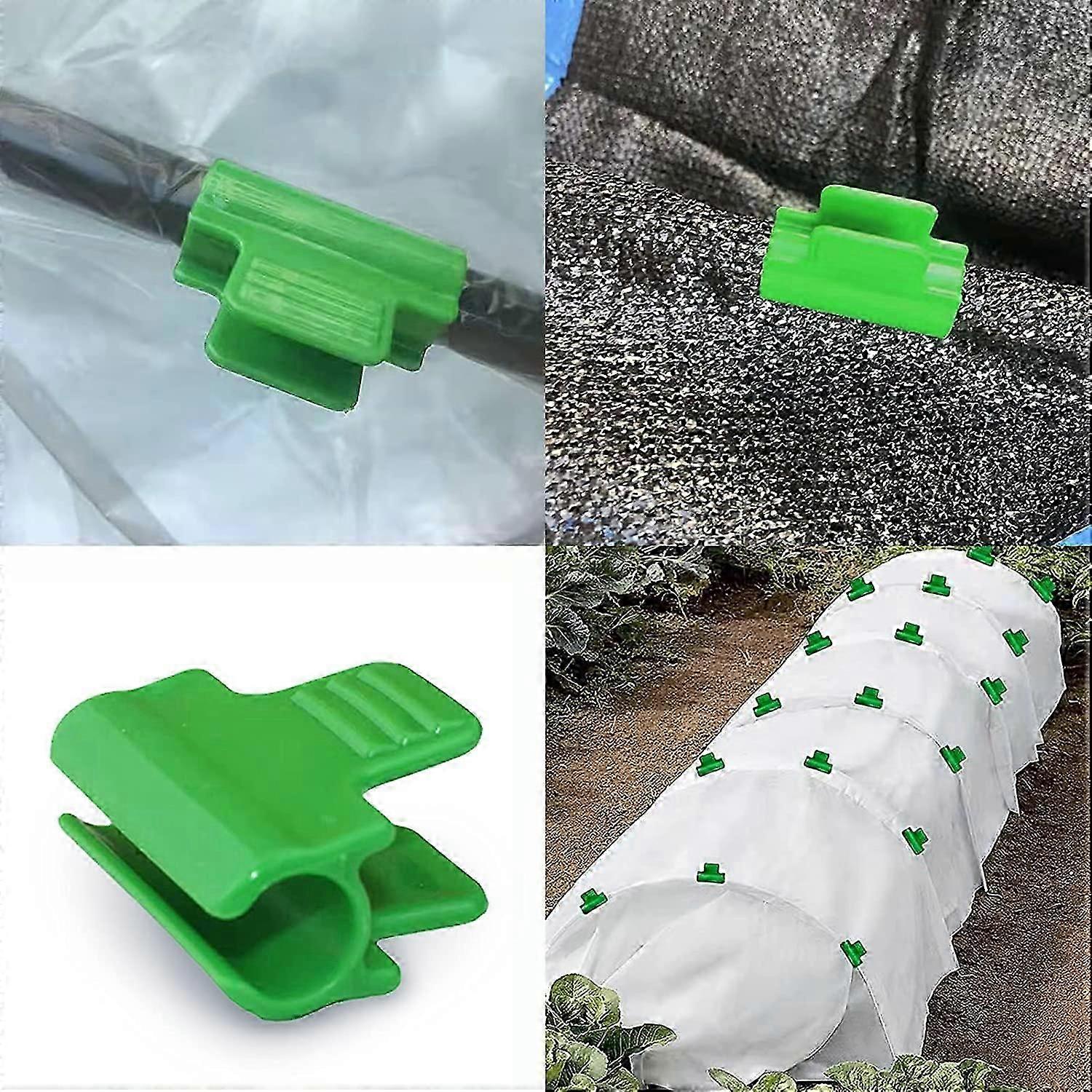 30 Greenhouse Film Clamps, Greenhouse Fixings, 11mm Greenhouse Clip ...