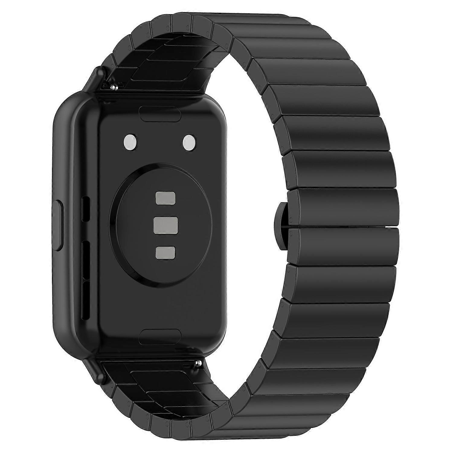 For Huawei Watch Fit 2 Smart Watch Band Buckle Design Metal Wrist Strap ...