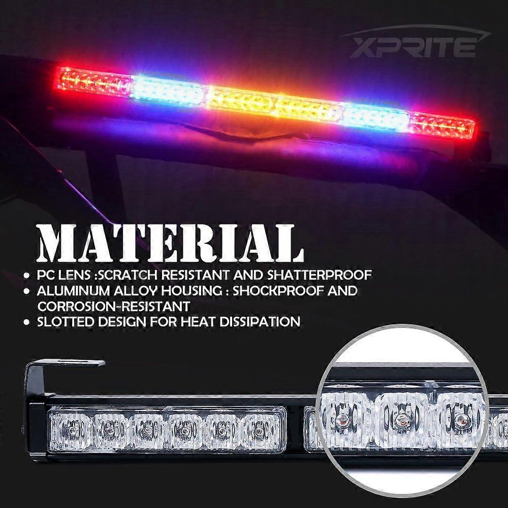 36' Rear LED Chase Light Bars, All in One w/Strobe Brake Reverse Turn ...