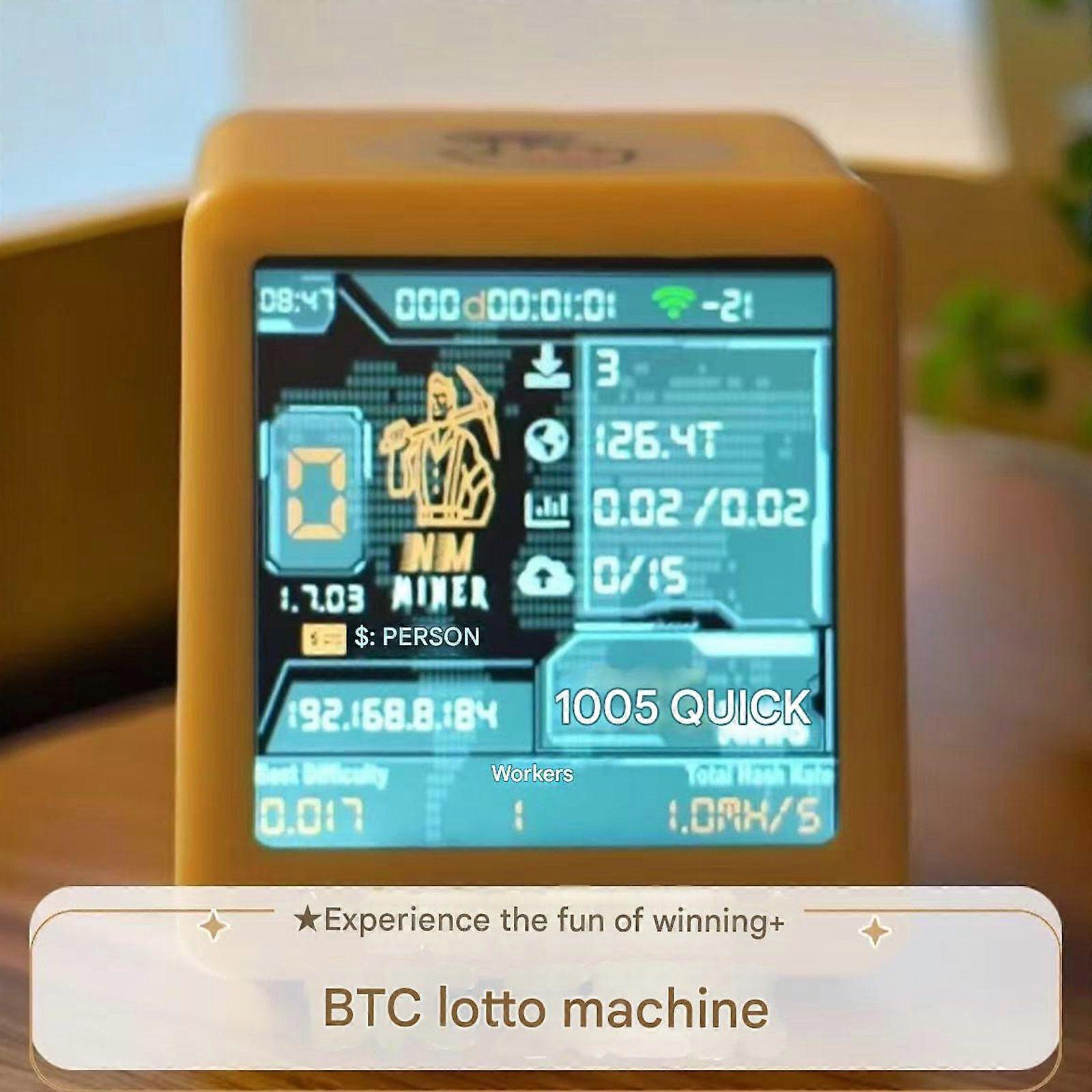 NMMiner Smart TV 1000KH/s Fast Nerdminer v2 ESP32 BTC SOLO Lottery ...