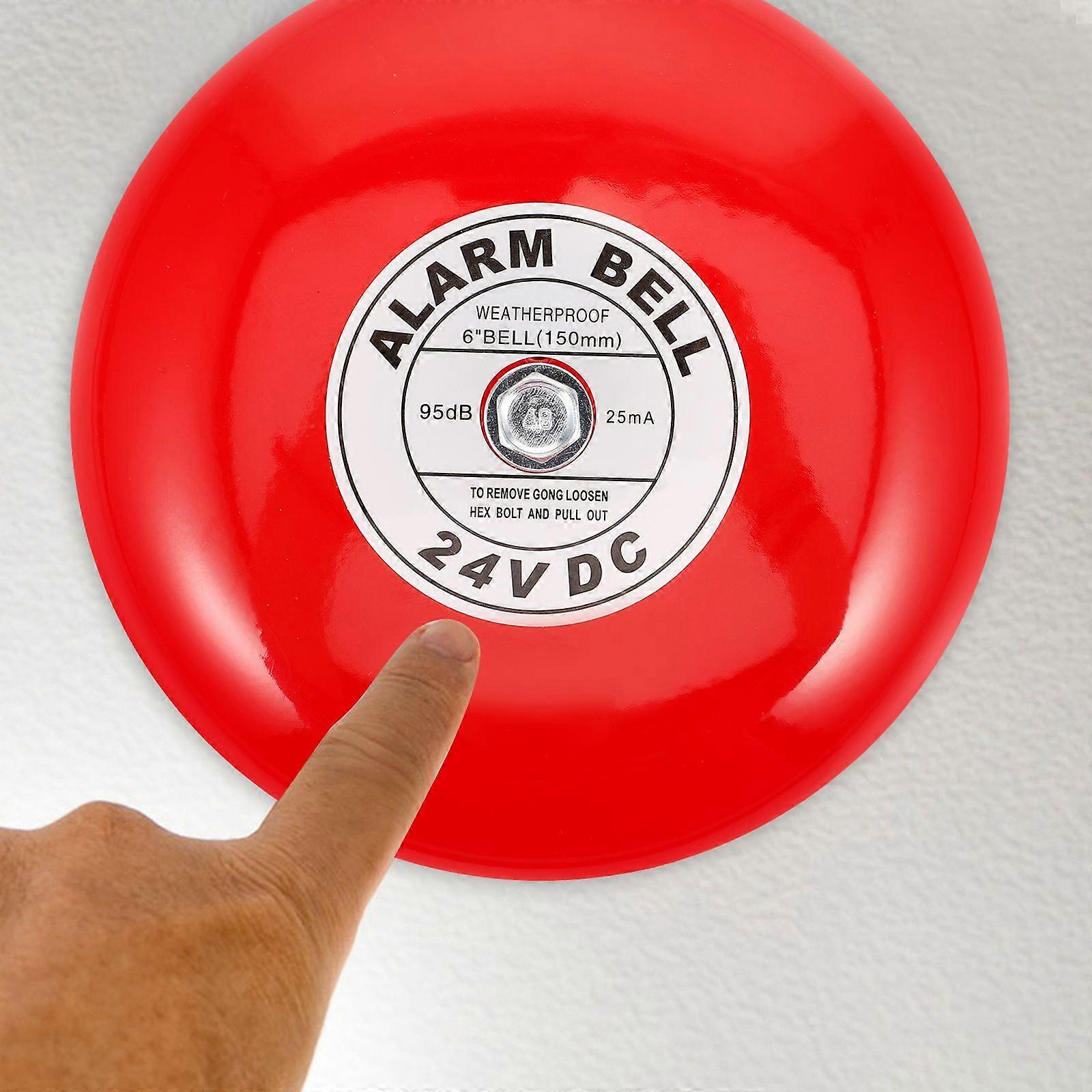Fire Bell 24V Electric Fire Alarm Internal Strike Electric Alarm Bell ...
