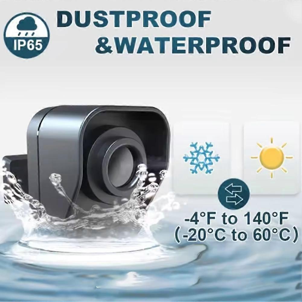 Driveway Alarm 800M Long Range Wireless Motion Sensor&Detector-Monitor ...