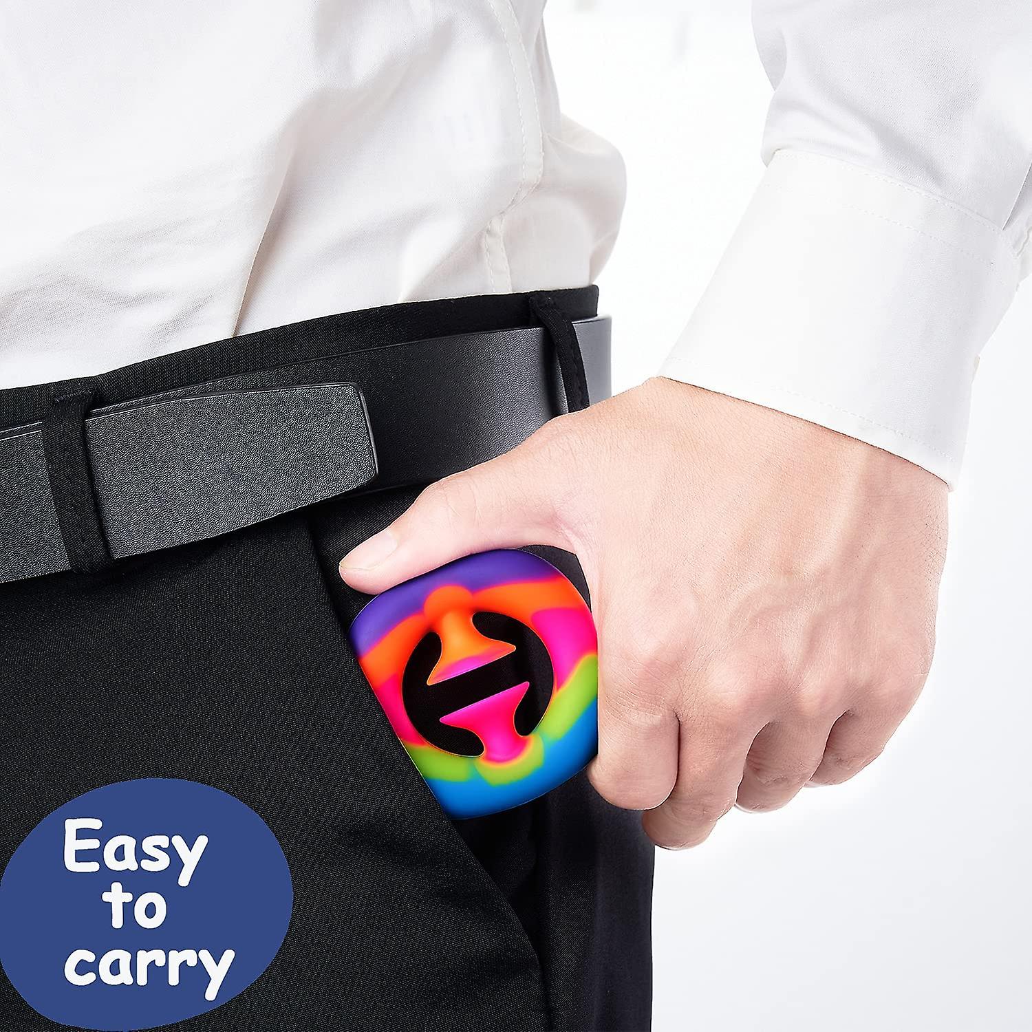 2pcs Snapper Fidget Toys Pack Pop Toy Hand Exerciser Finger ...