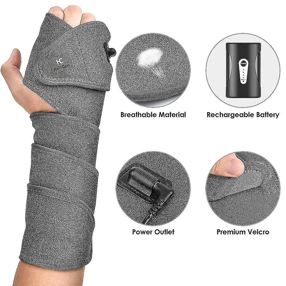 Electric Heating Pad Strap For Pain Relief Elbow Wrist Ankle Leg Strap ...
