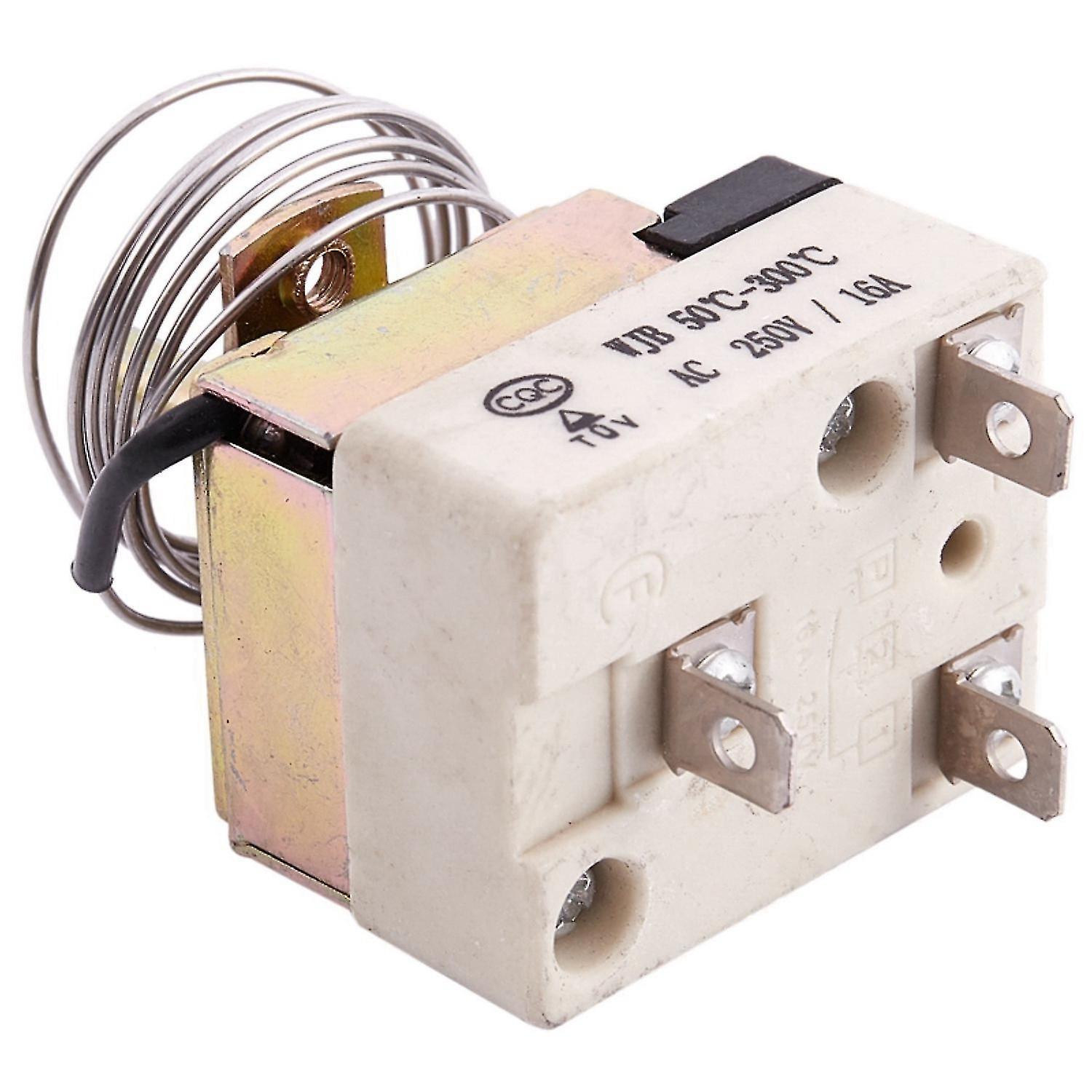 Ac 16a 250v 50 To 300 Celsius De 3 Pin Nc Capillary Tat Compatible ...