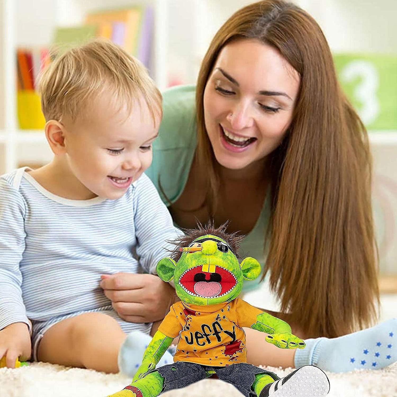 Jeffy Soft Plush Hand Puppet Collectible Doll Jeffy Finger Puppet Toy ...