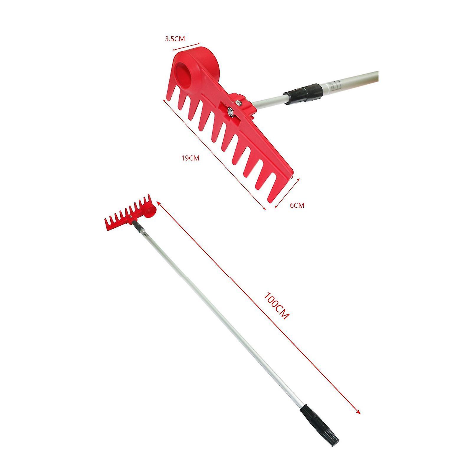 Golf Bunker Rake Personal For Golfers Folding Golf Mini Rake Red-yuyu ...