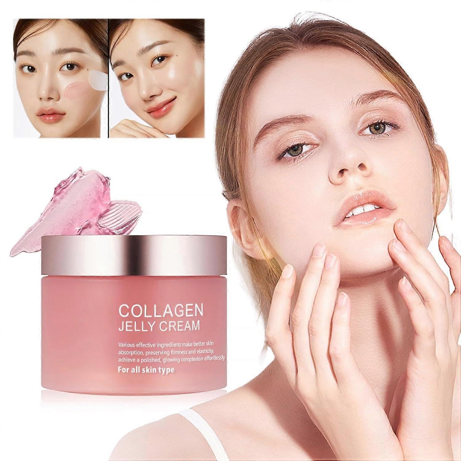 Collagen Jelly Cream 100g, Anti-Ageing Face Care, Anti-Wrinkle, Pore ...