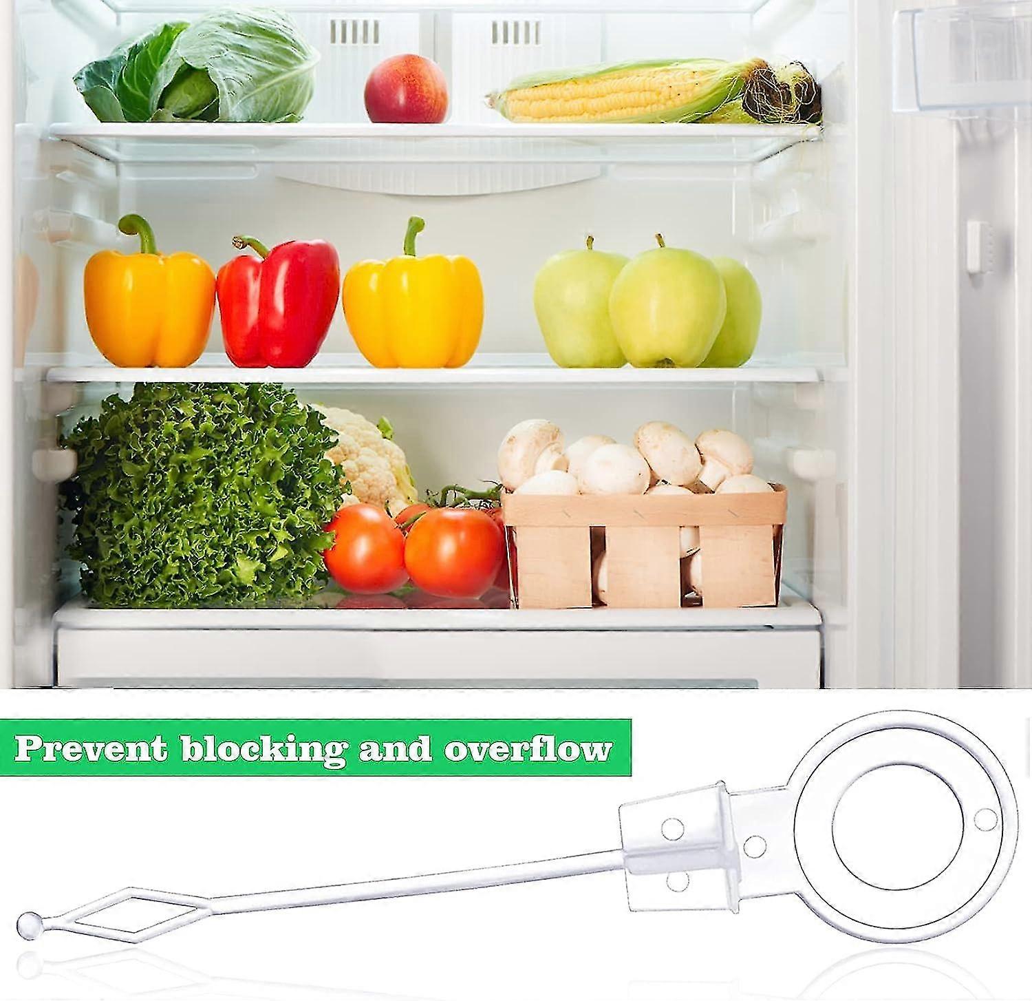 2PCS Universal Fridge Freezer Drain Hole Plunger Refrigeration Plunger ...