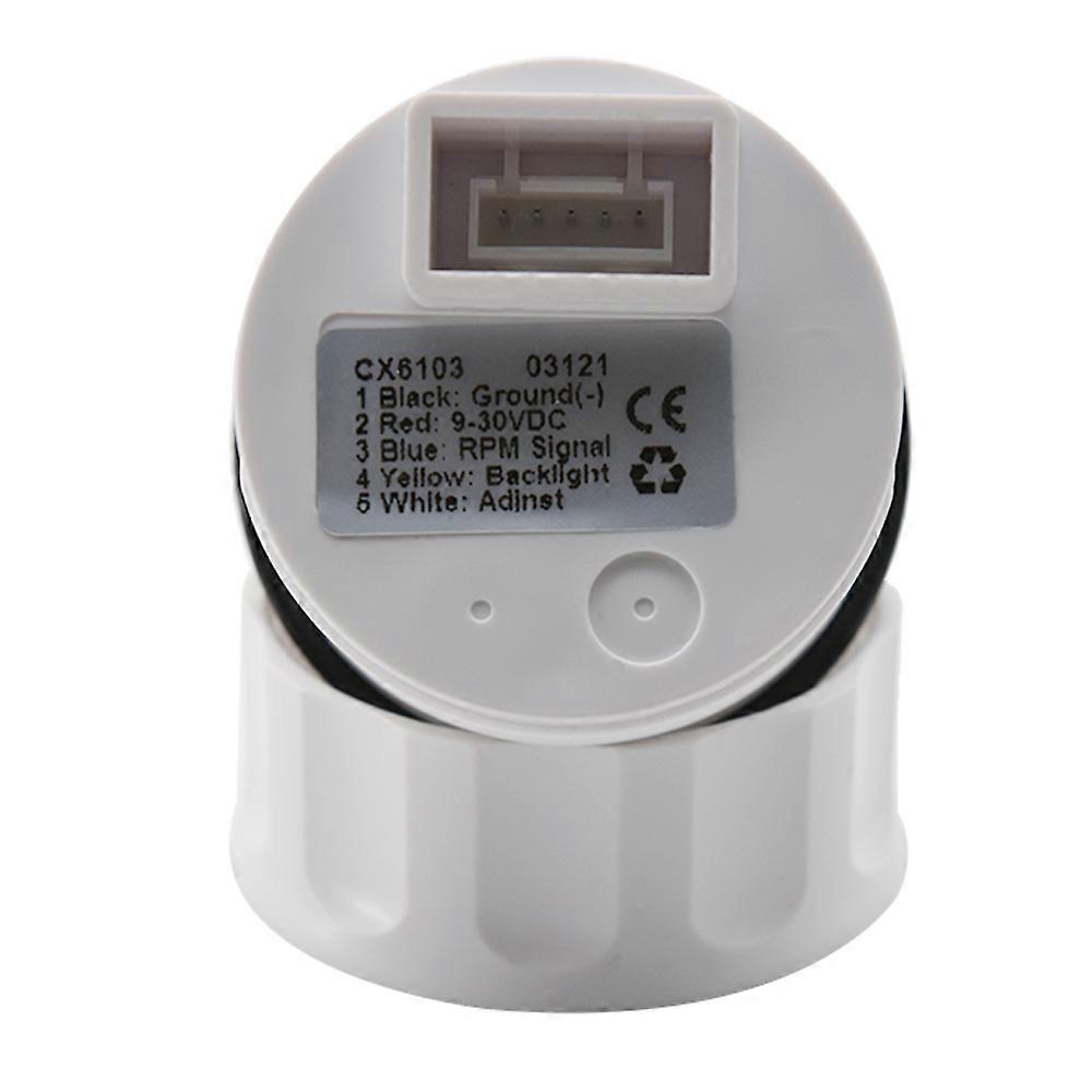 52mm Tachometer With Sensor M16 Tacho Gauge 0-3000 RPM Metwe 2 Stroke ...