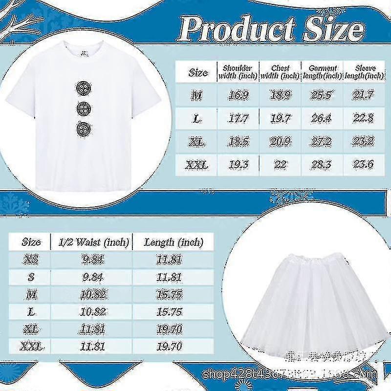 Christmas Costume Christmas Snowman Cosplay Costume Adult Snowman Short ...