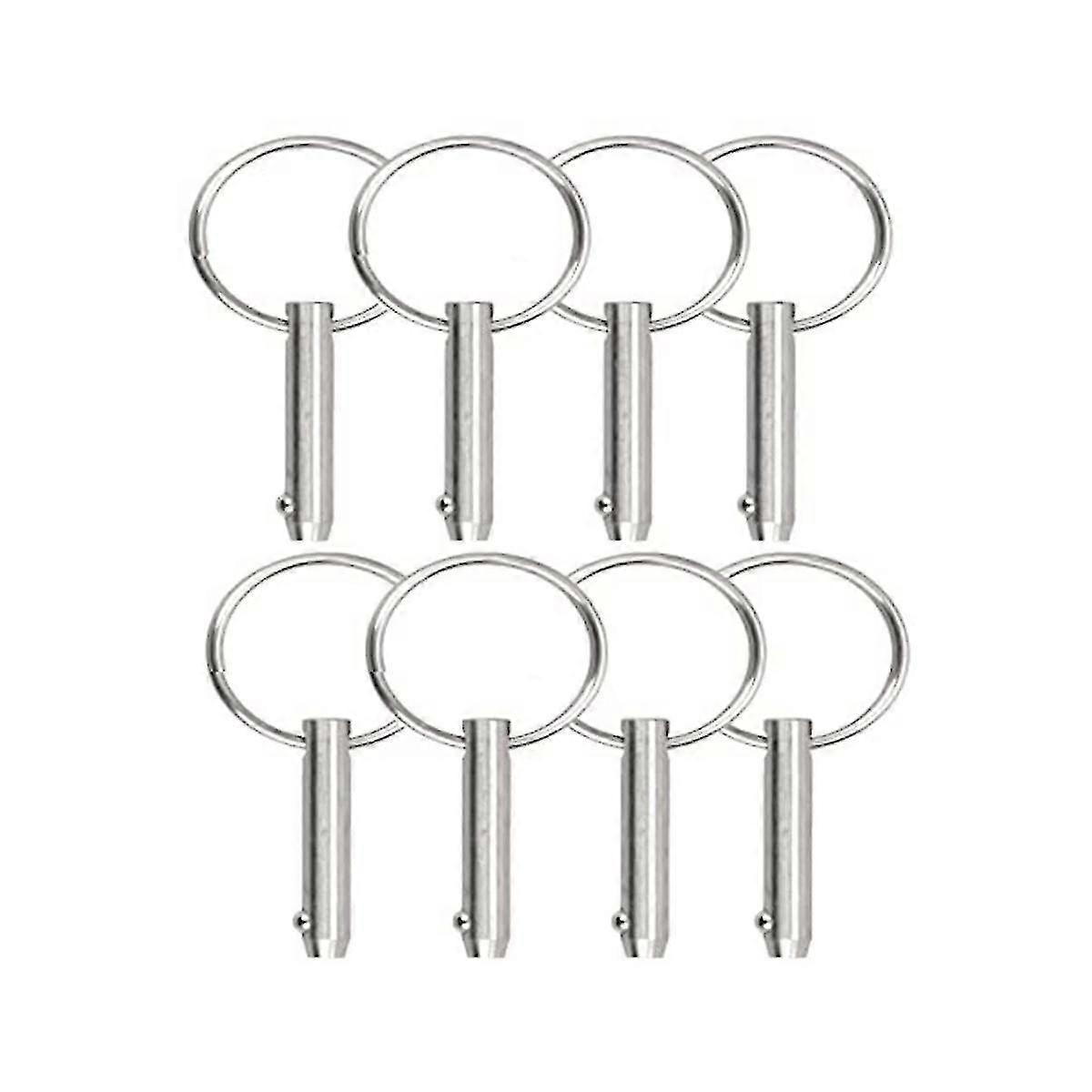 4 Pcs Marine Quick Release Pins Bimini Top Pins, Diameter 1/4in(6.3mm ...