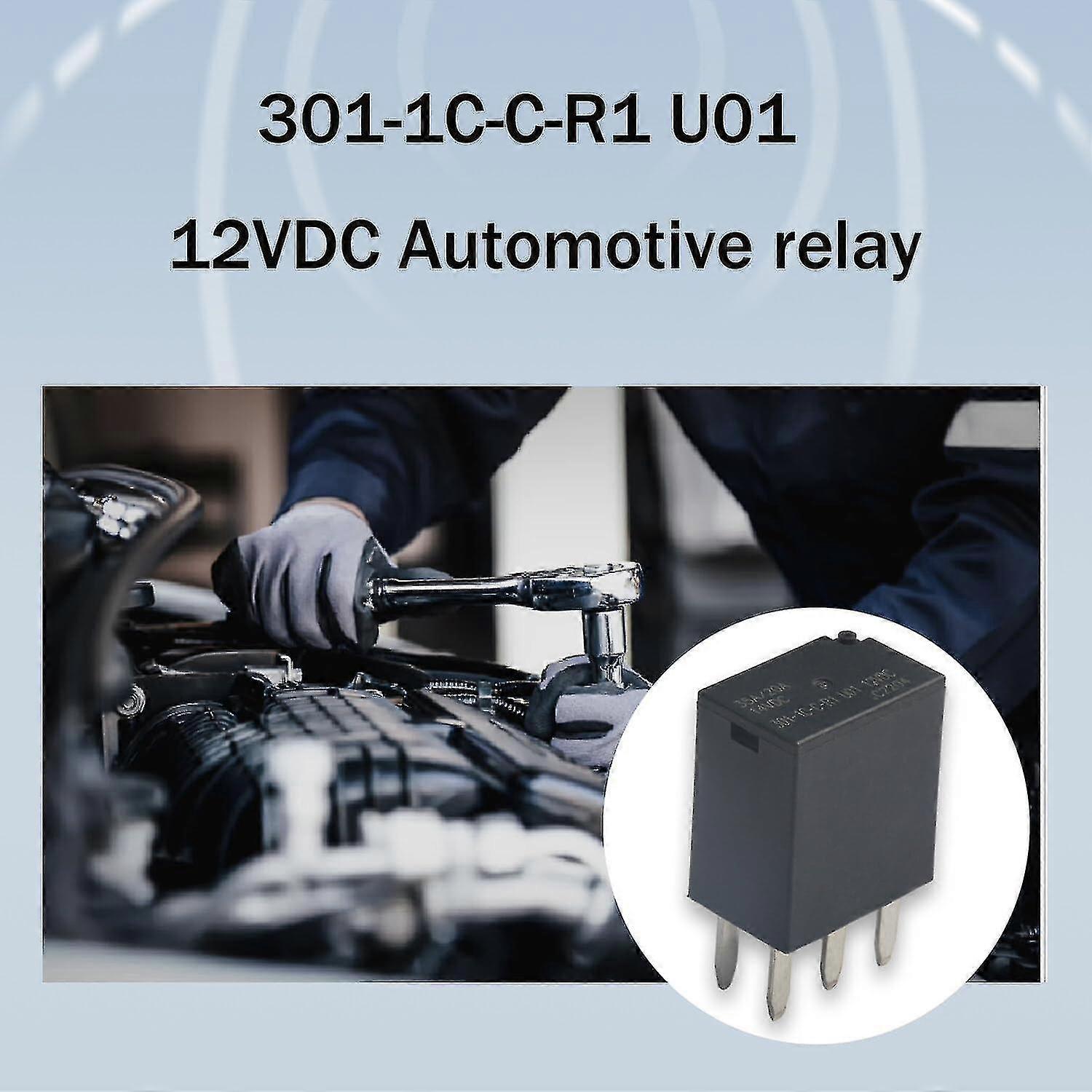 2pcs 301-1c-c-r1 U01 12vdc 35a Automotive Relay | Fruugo UK