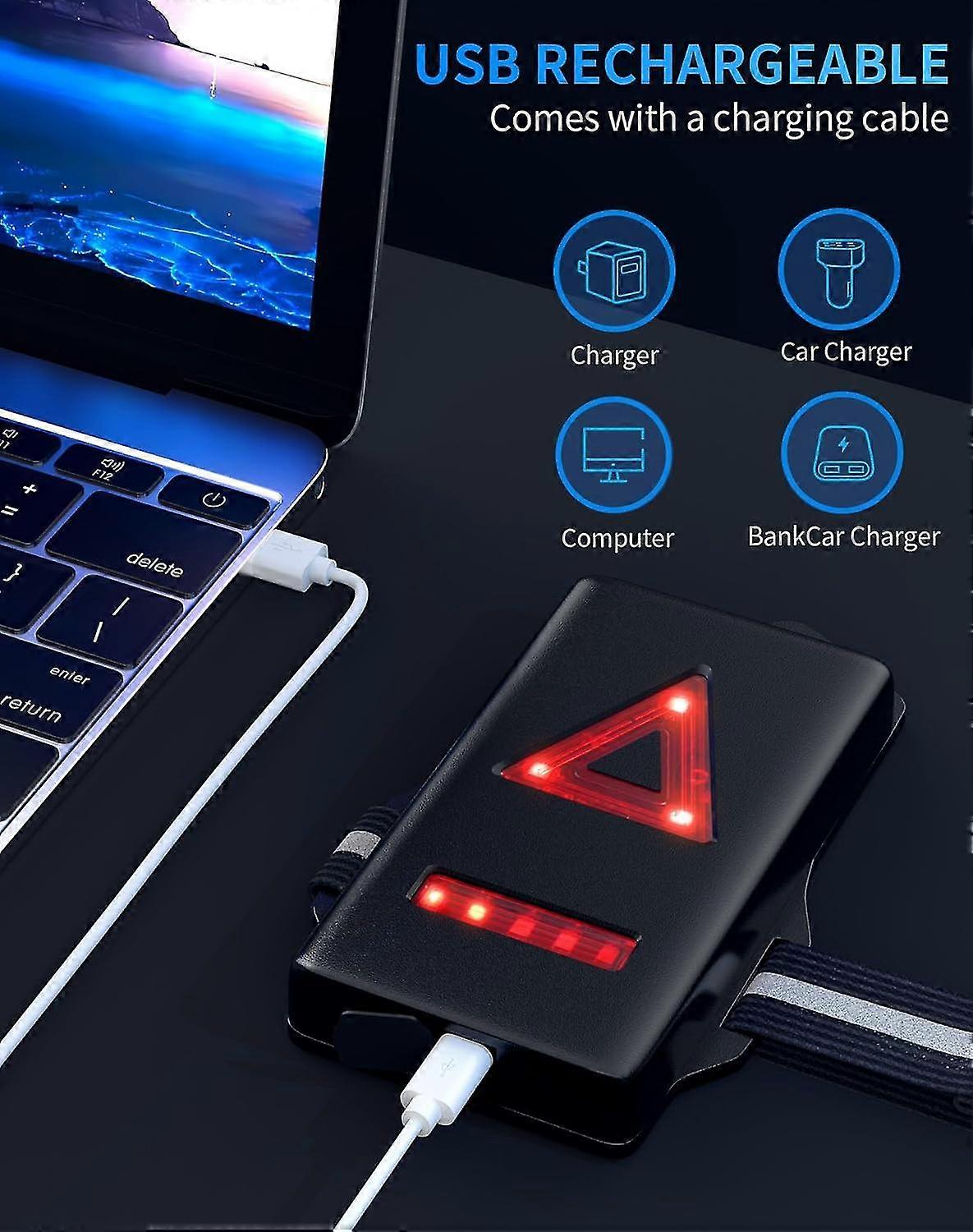 Running Lights for Runners, Running Lights Rechargeable with 120 ...