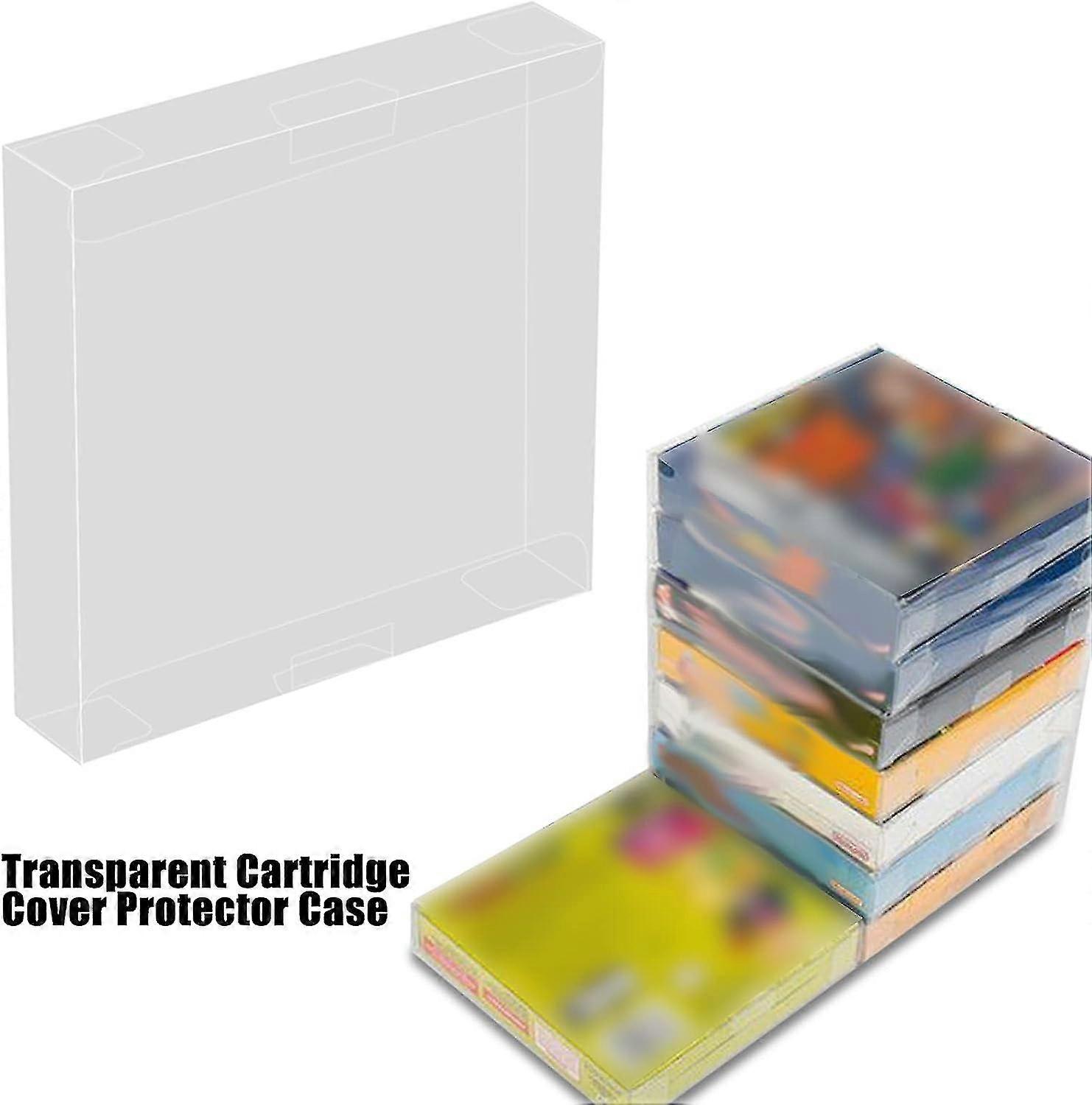 Cartridge Case For Gba,10pcs Transparent Cartridge Cover Protector Case ...
