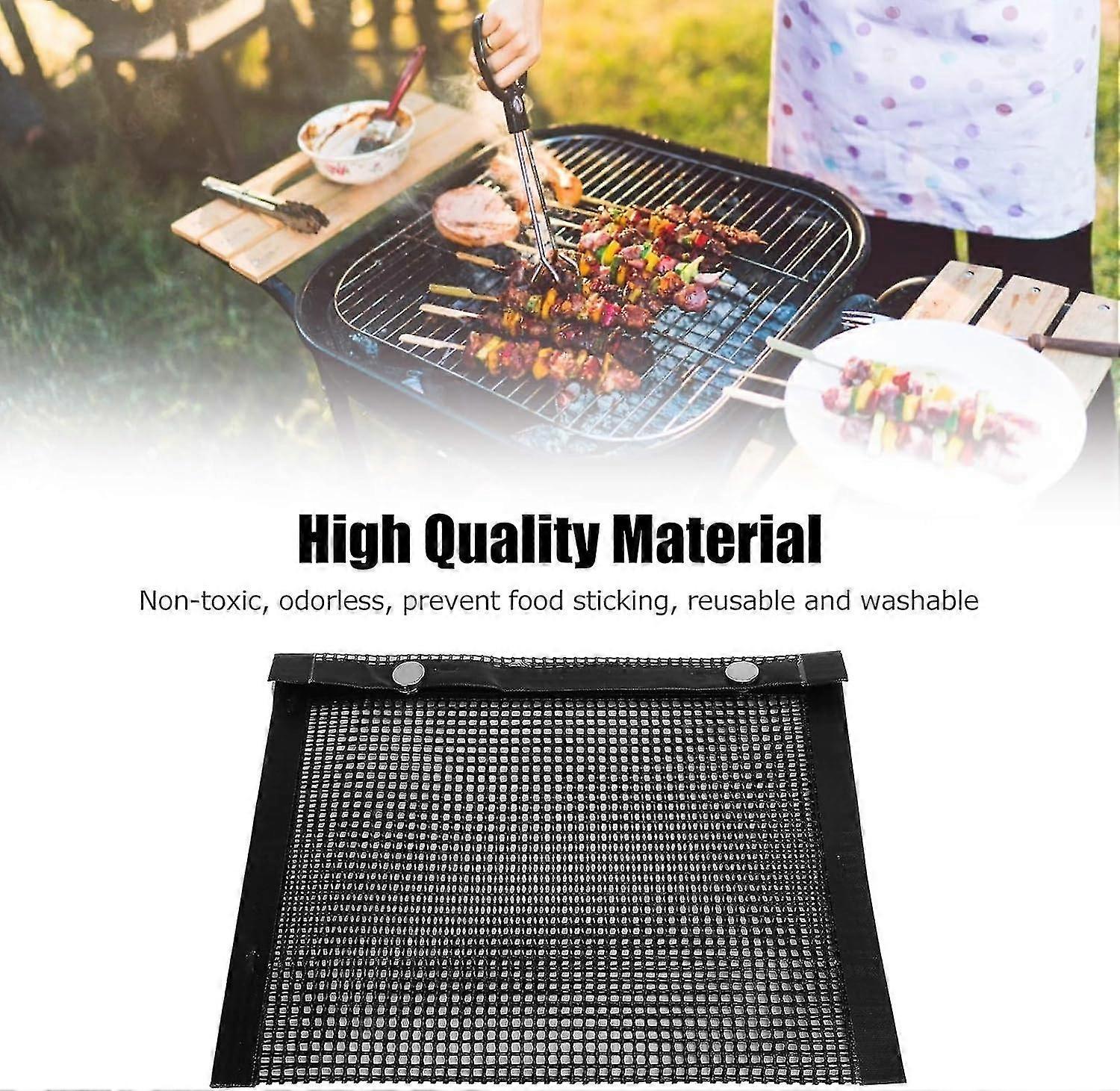 BBQ Cooking Bags, Reusable Grilling Bag Outdoor Cooking Pouch for Meat ...