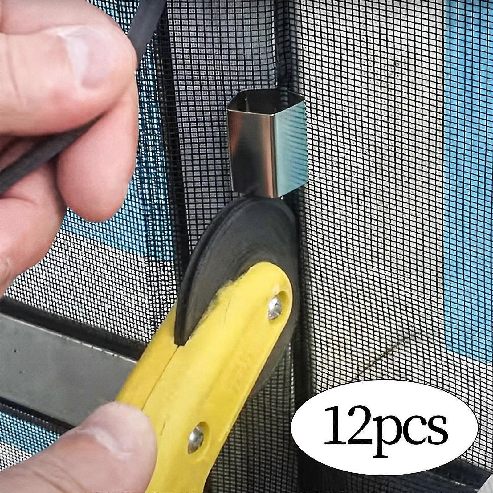 12x Screen Installer Clips Accessories Premium Screen Door Tool for ...