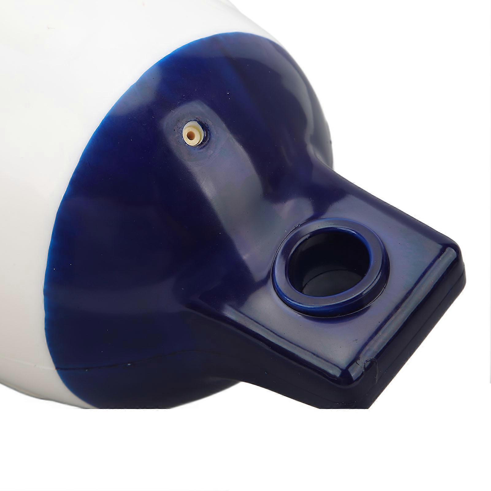 4Pcs Inflatable Boat Bumper with 2m Black Rope Ribbed Buoys Docking for ...