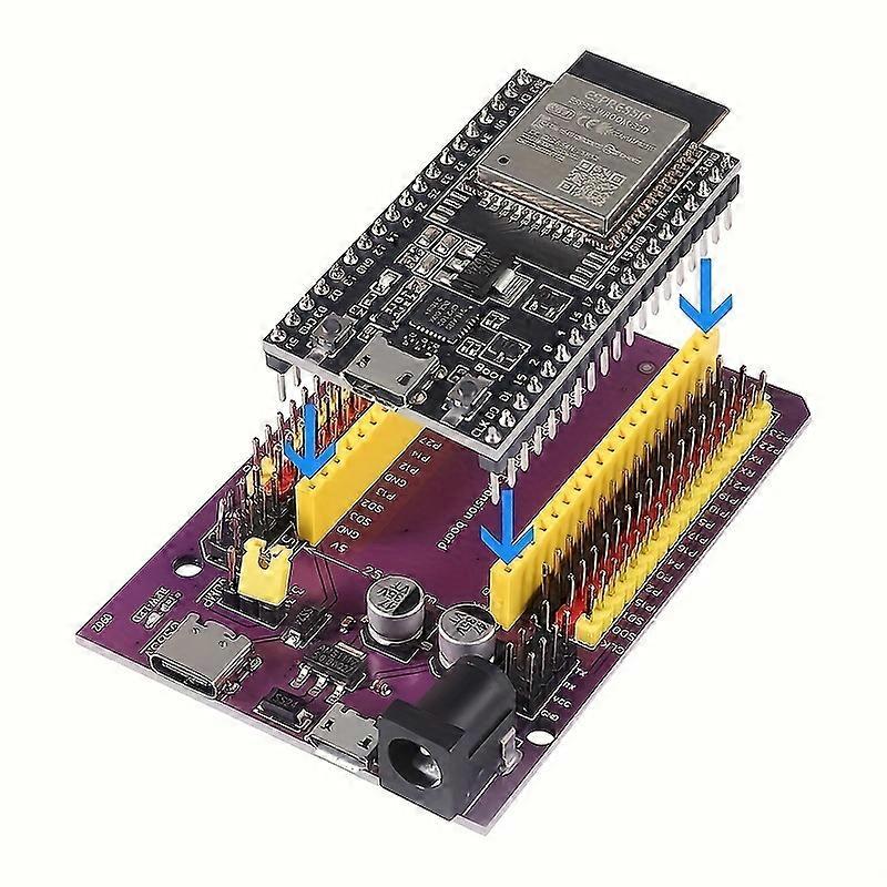 Esp32 Devkitc Development Board Wifibt Compatible Iot Nodemcu 32 With Type C Usb And Micro