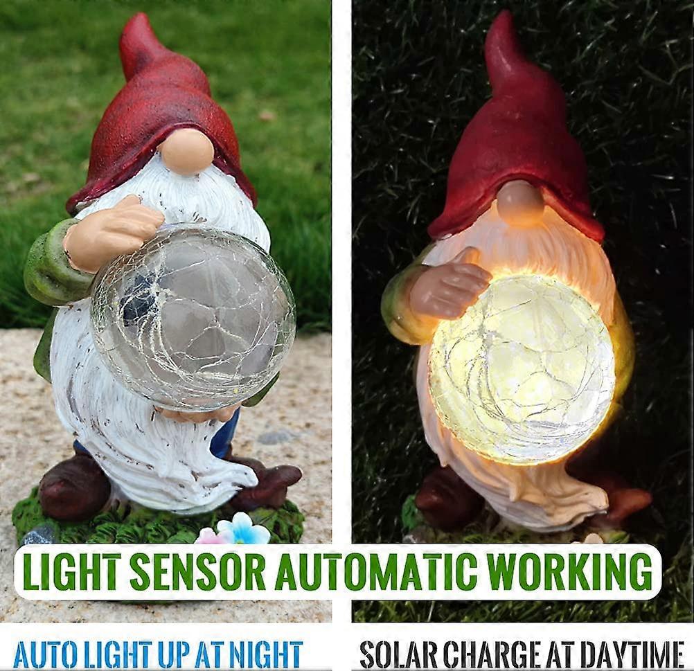 Tuinkabouter Tuinbeeldje Grappige Tuinkabouter Gevlokte Kabouter Met ...