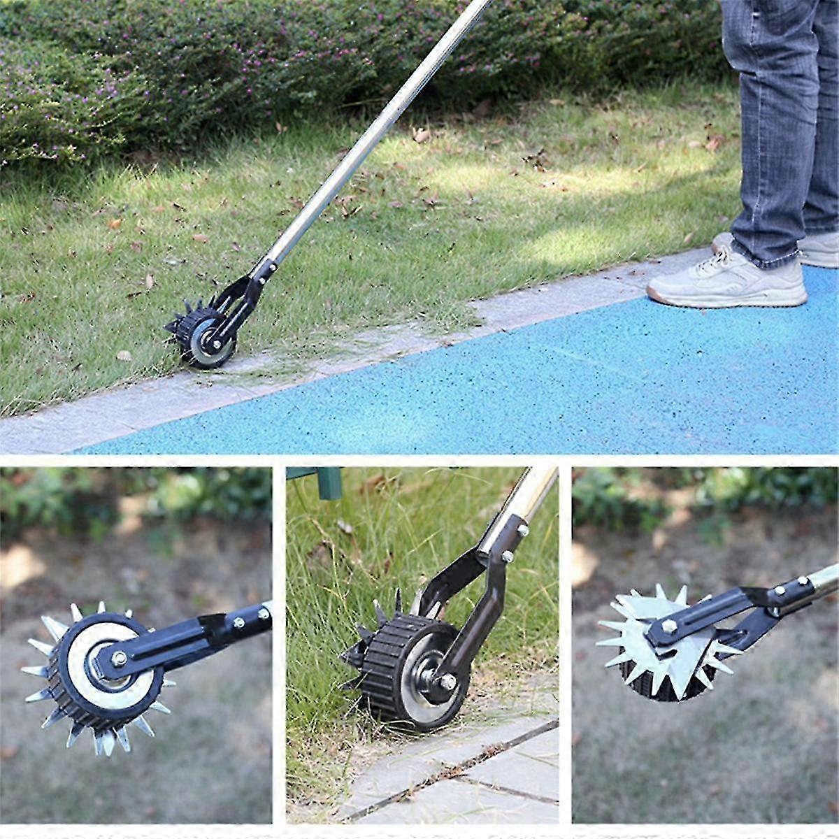 Edger Lawn Tool, Hand Manual Lawn Edger, Wheel Rotary Trimmer Grass ...