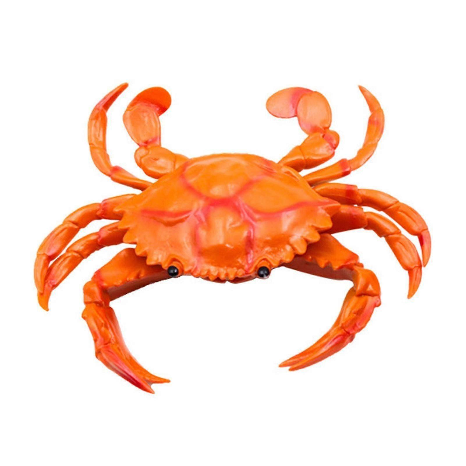 Artificial Realistic Crab Toys Lobster Toys Educational Learning Ocean ...