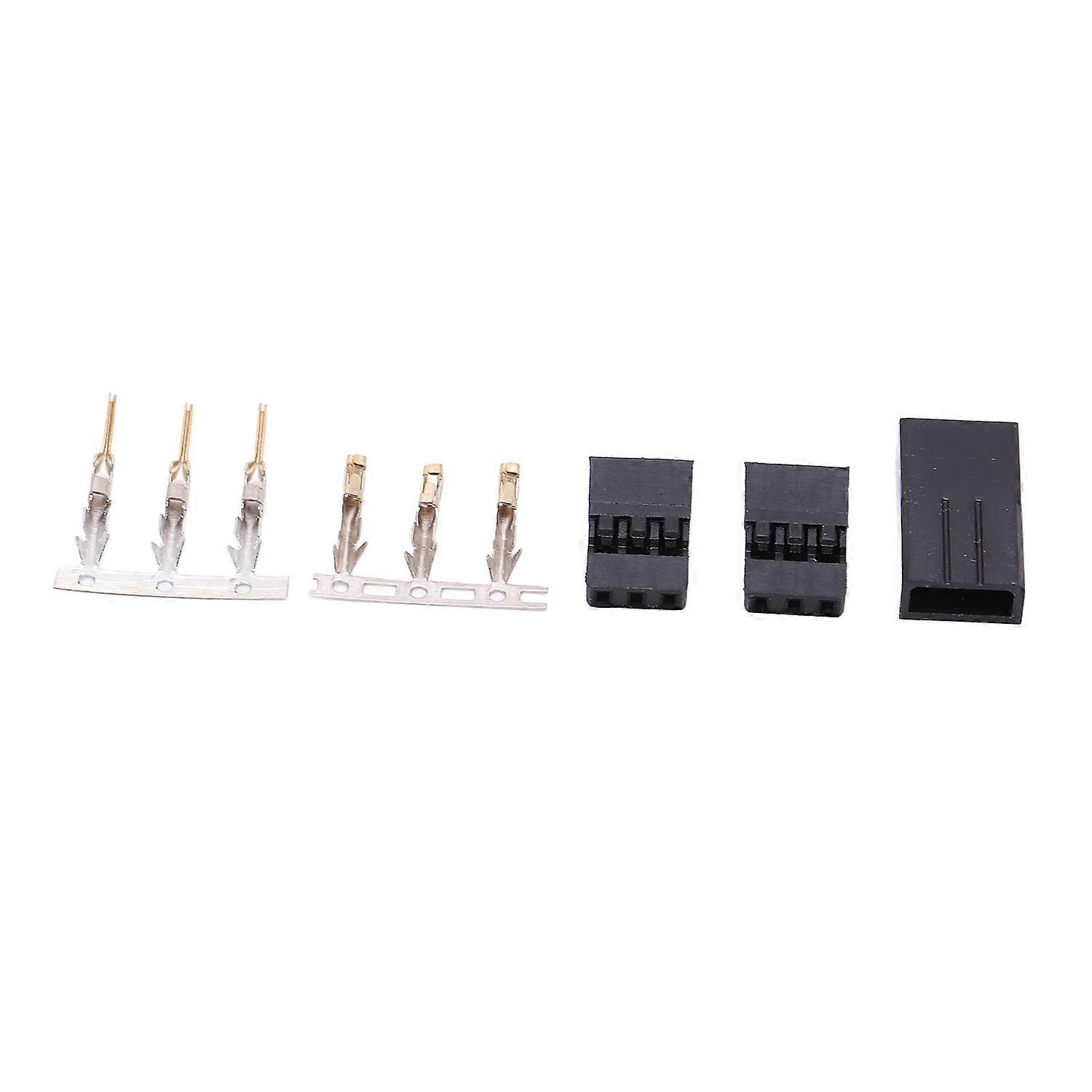 50 Sets Servo Plug Male Female Connector Crimp Pin Kit Terminal ...