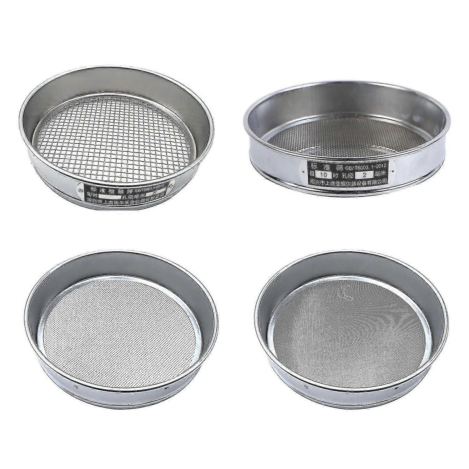 Stainless Steel 4/10/20/60 Mesh Bottom Mesh Flour Sieve Thickened Rice ...
