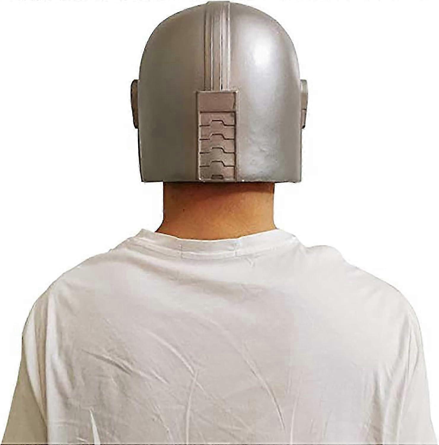 SW Mandalorian Helmet Mando Full Head Mask Mandalorian Costume ...