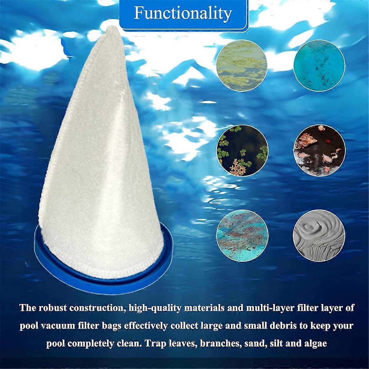 Sand & Silt Filter Bag Replaces Pool Handheld Pool Vacuum P30X022SS ...