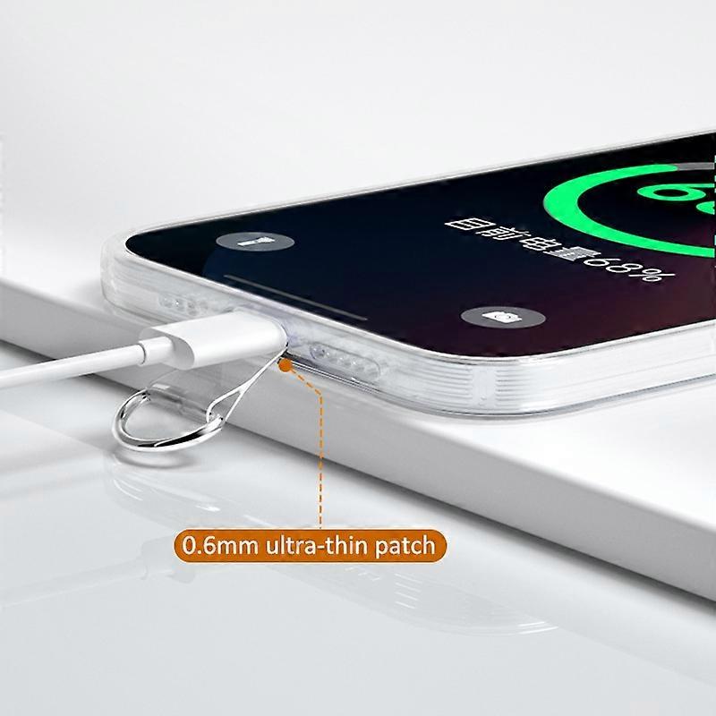 10Pcs/Pack Phone Lanyard Patch Universal Cell Phone TPU Tether Tabs ...