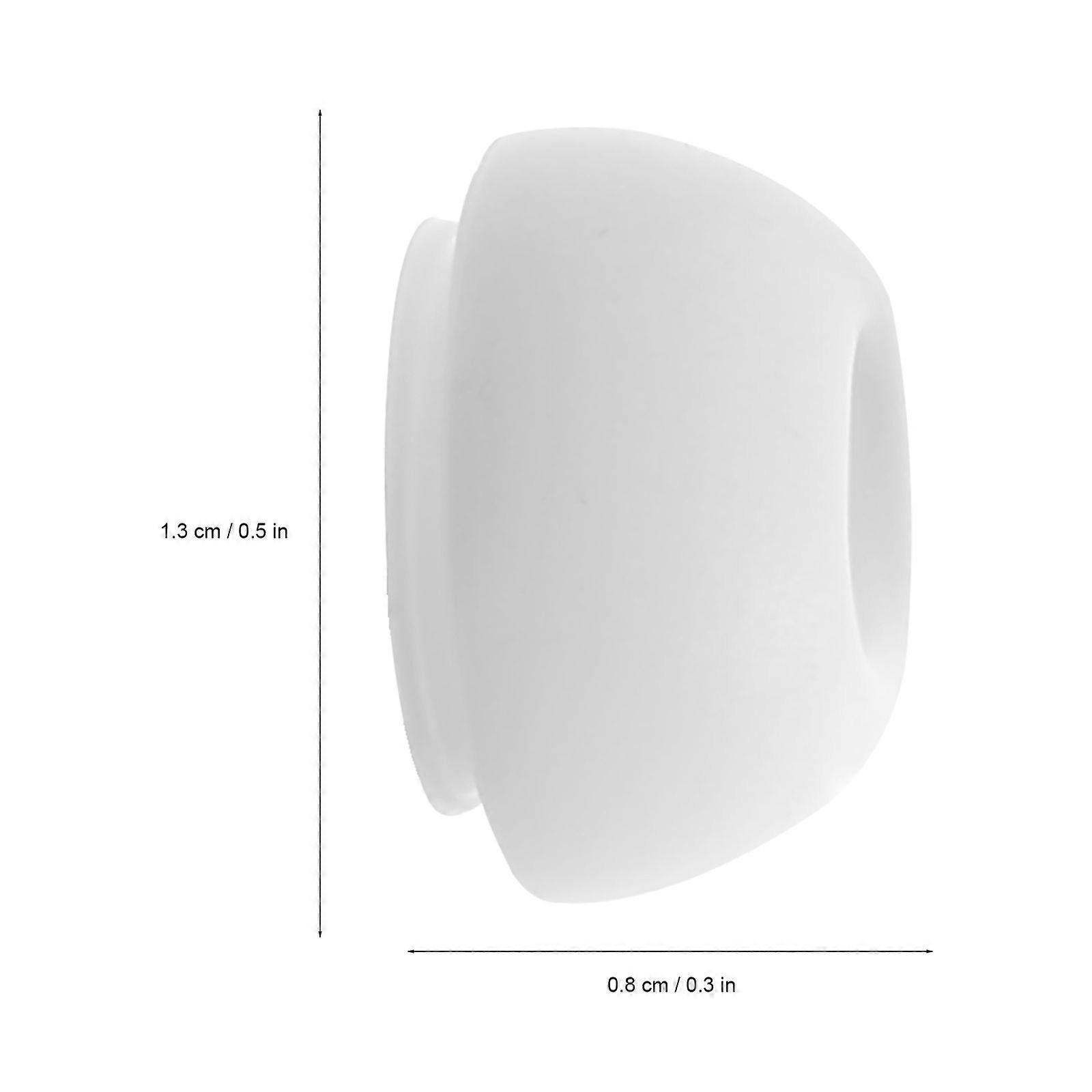 8 Pairs of Silicone Tips Replacement Supple Ear Inserts Compatible for ...