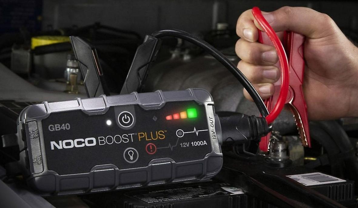 NOCO GB40 1,000A Genius Boost Plus UltraSafe Lithium Jump Starter, LED ...