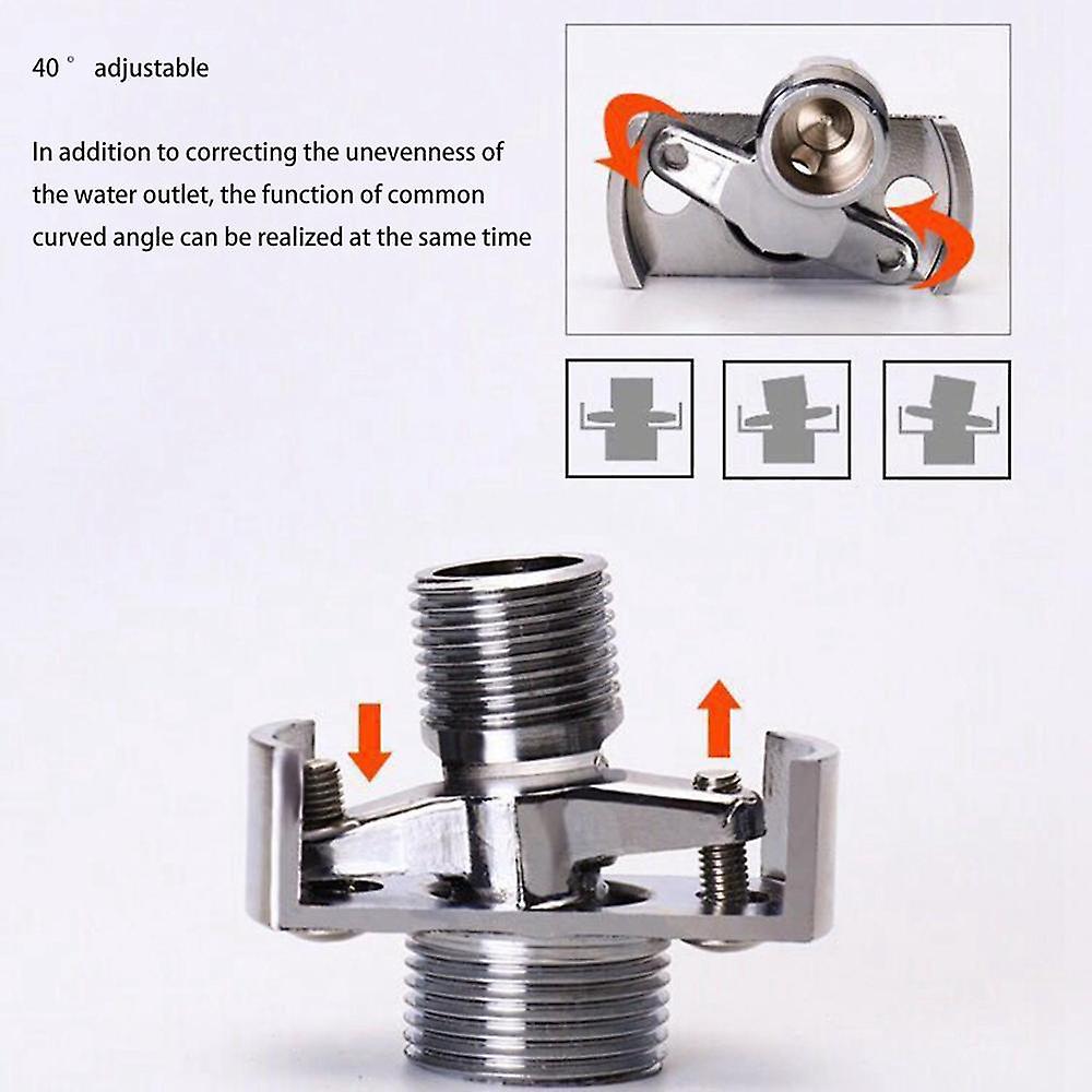 Head Angled Curved Foot Eccentric Screw Corner Faucet Accessor A ...