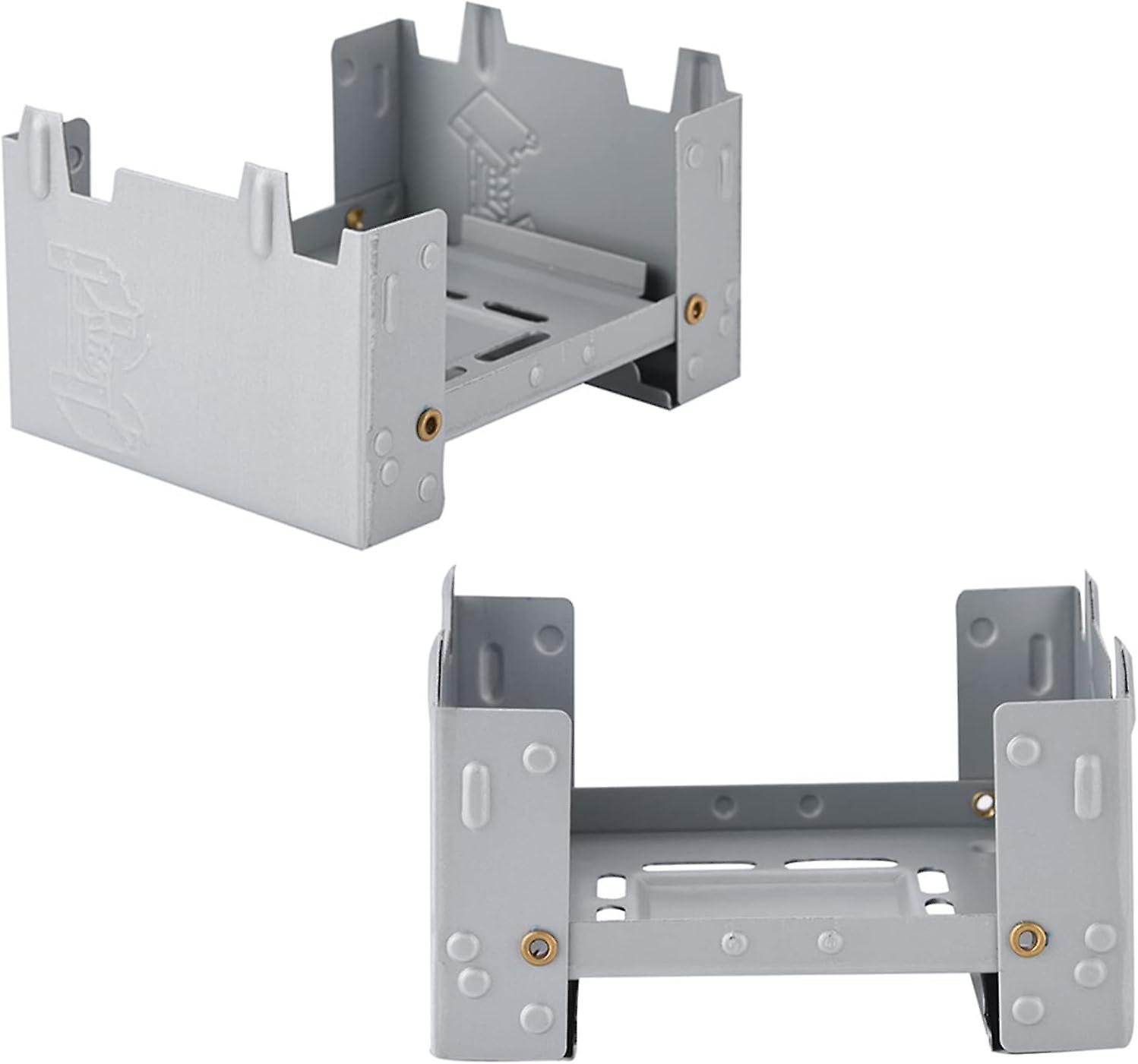 Portable Solid Fuel Stove, Folding Solid Alcohol Stove For Camping ...