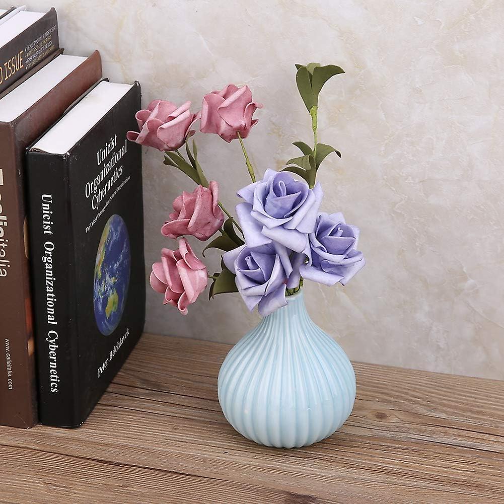 Vase, Simple Modern Ceramic Vase Home Room Dining Table Table Top ...