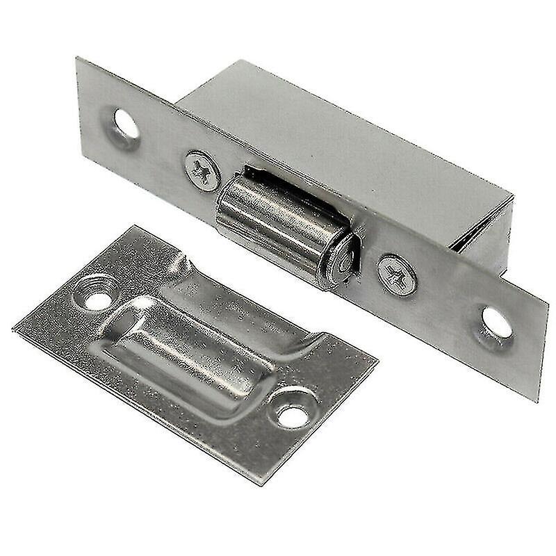 Adjustable Roller Catch Satin Mortice Door Spring Ball Latch Stainless ...