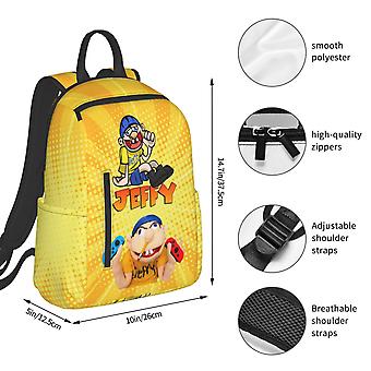 Game SML Jeffy Lightweight Backpack Student Bookbag School Bag Satchel ...