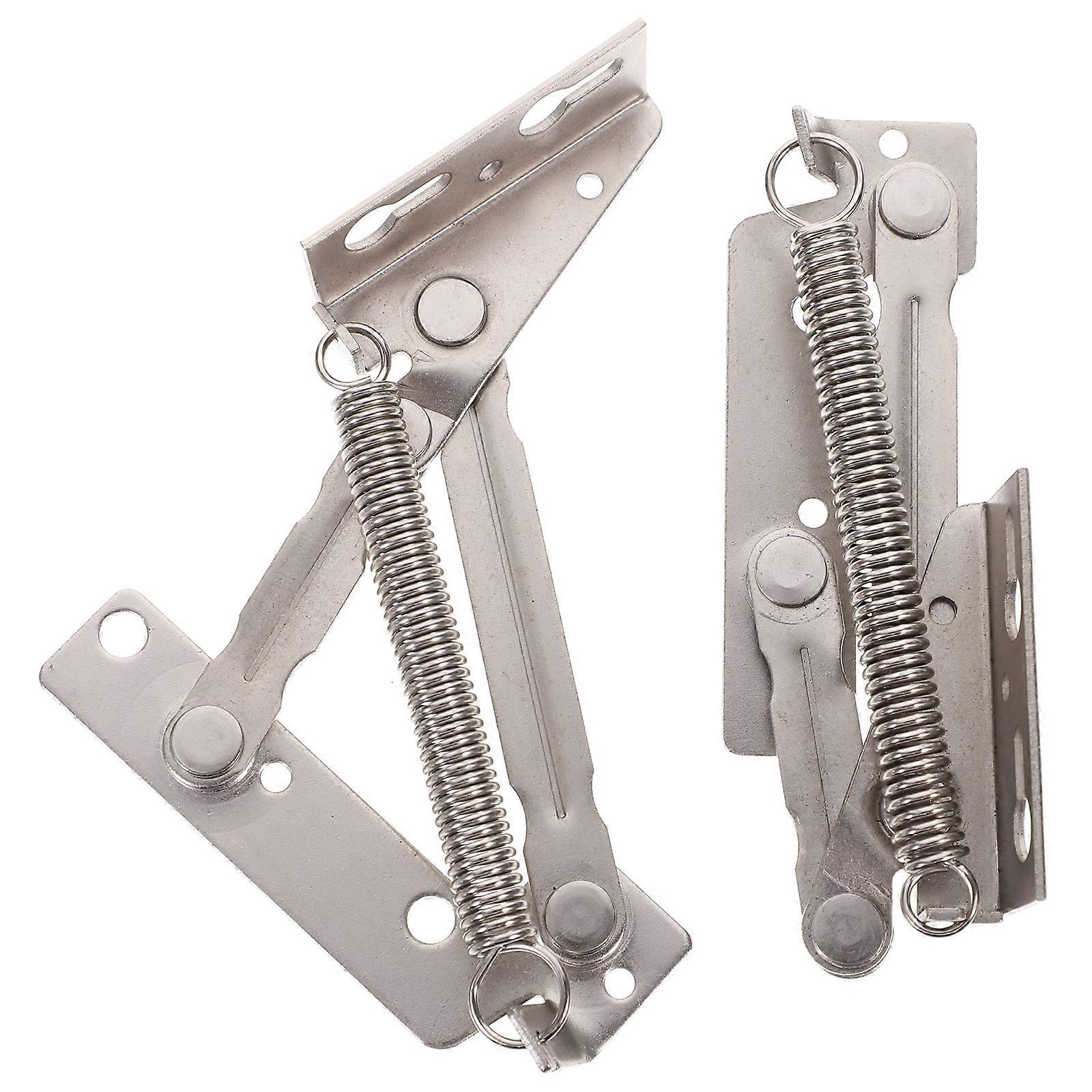 1 Pair Lift And Up Hinge Spring Loaded Hinge Lid Support Locking Hinge ...