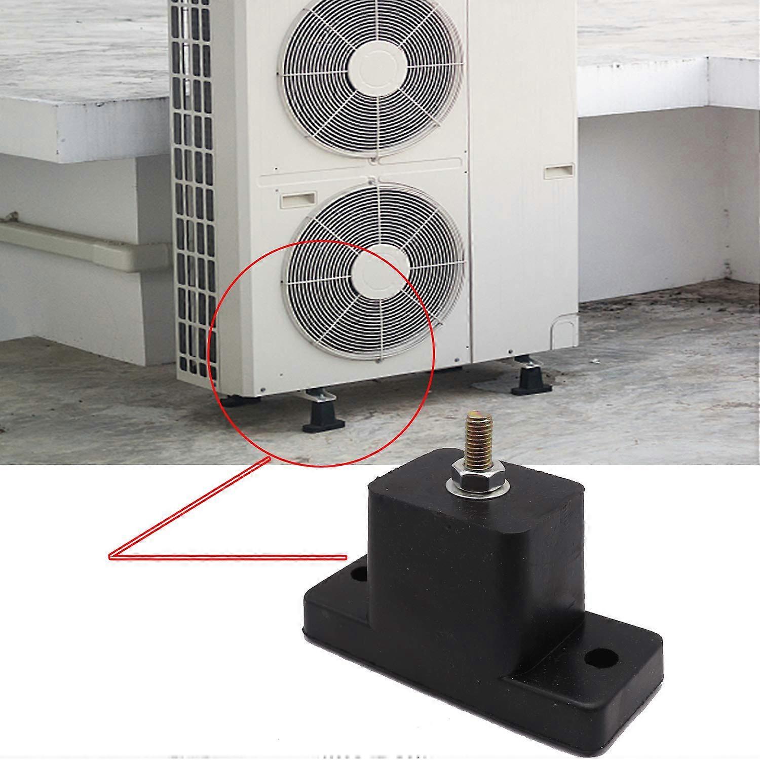 4 Pack Rubber Vibration Isolator, Anti-Vibration Air Conditioner ...